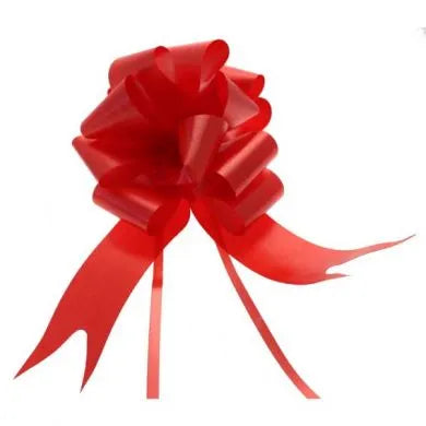 Red Pull Bow (50mm) 20 per pack – Wholesale Flowers