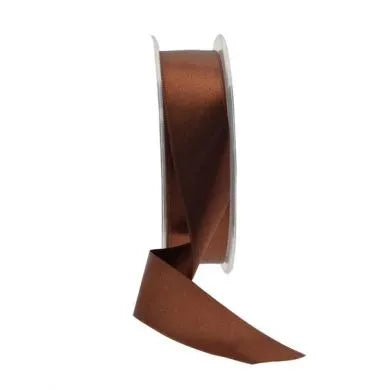 Brown APAC Satin Ribbon (25mm) – Wholesale Flowers