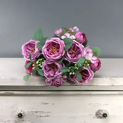Tintagel Vintage English Rose Bush Purple – Wholesale Flowers